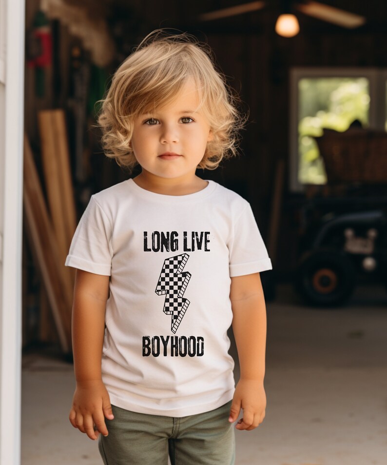 Long Live Boyhood, Toddler Shirt, Toddler Shirt Boy, Boys Shirt, Youth ...