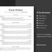 Resume Template Resume Digital Resume Downloads Resume Google Docs ...