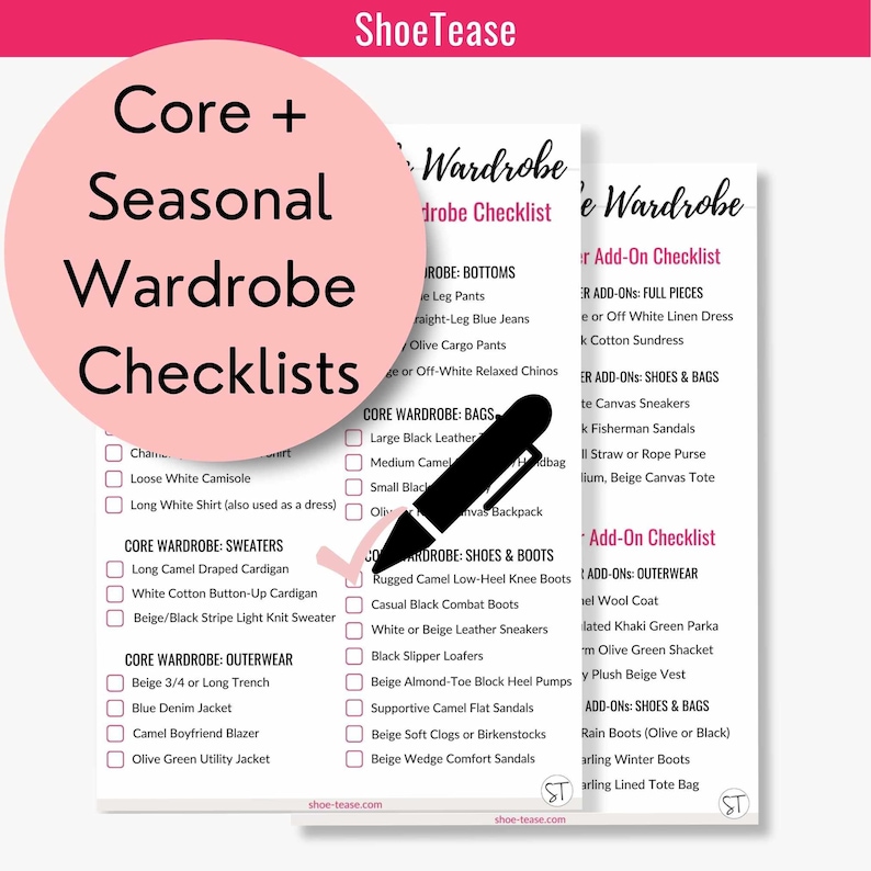 All Year Relaxed Capsule Wardrobe Planner: 100 Pre-styled Outfit Ideas ...