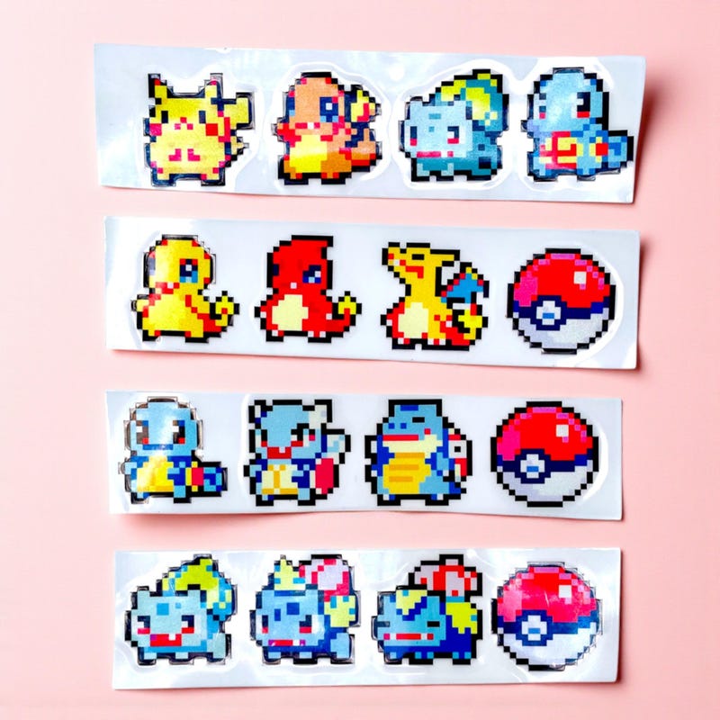 Charmander Pixel Art - Etsy