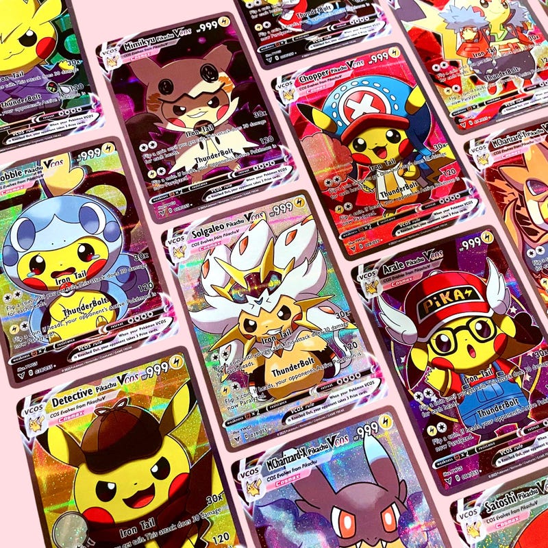 Fan Made Pokémons Cards - Etsy