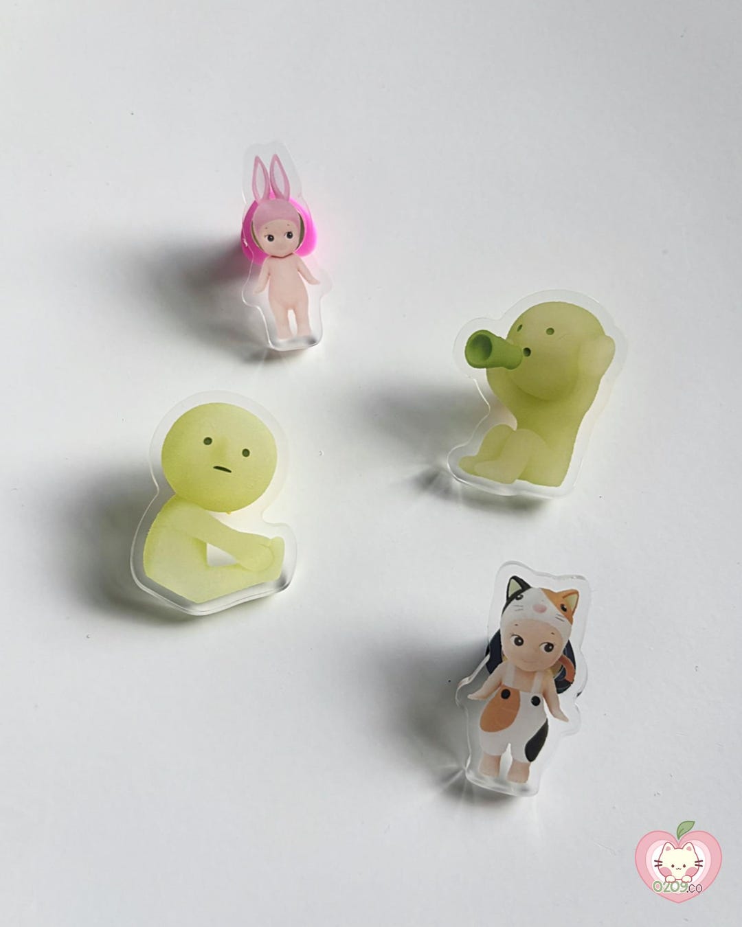 Sonny Angel Smiski Acrylic Pin, Sonny Angel, Sonny Angel Pin, Smiskis ...