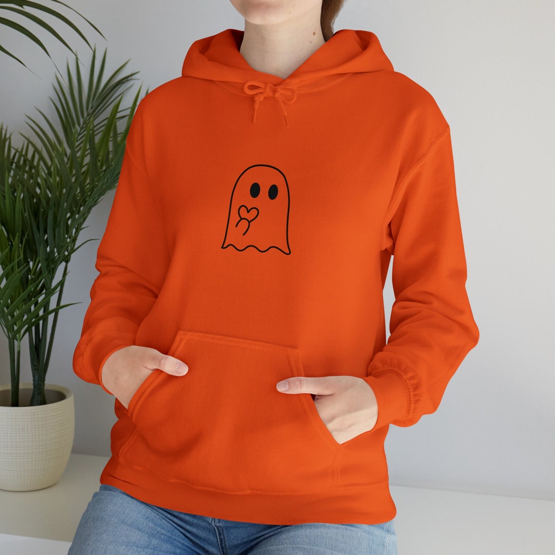 Ghost Hoodie, Halloween Spirit Graphic, Scary Hoodie, Halloween Costume ...