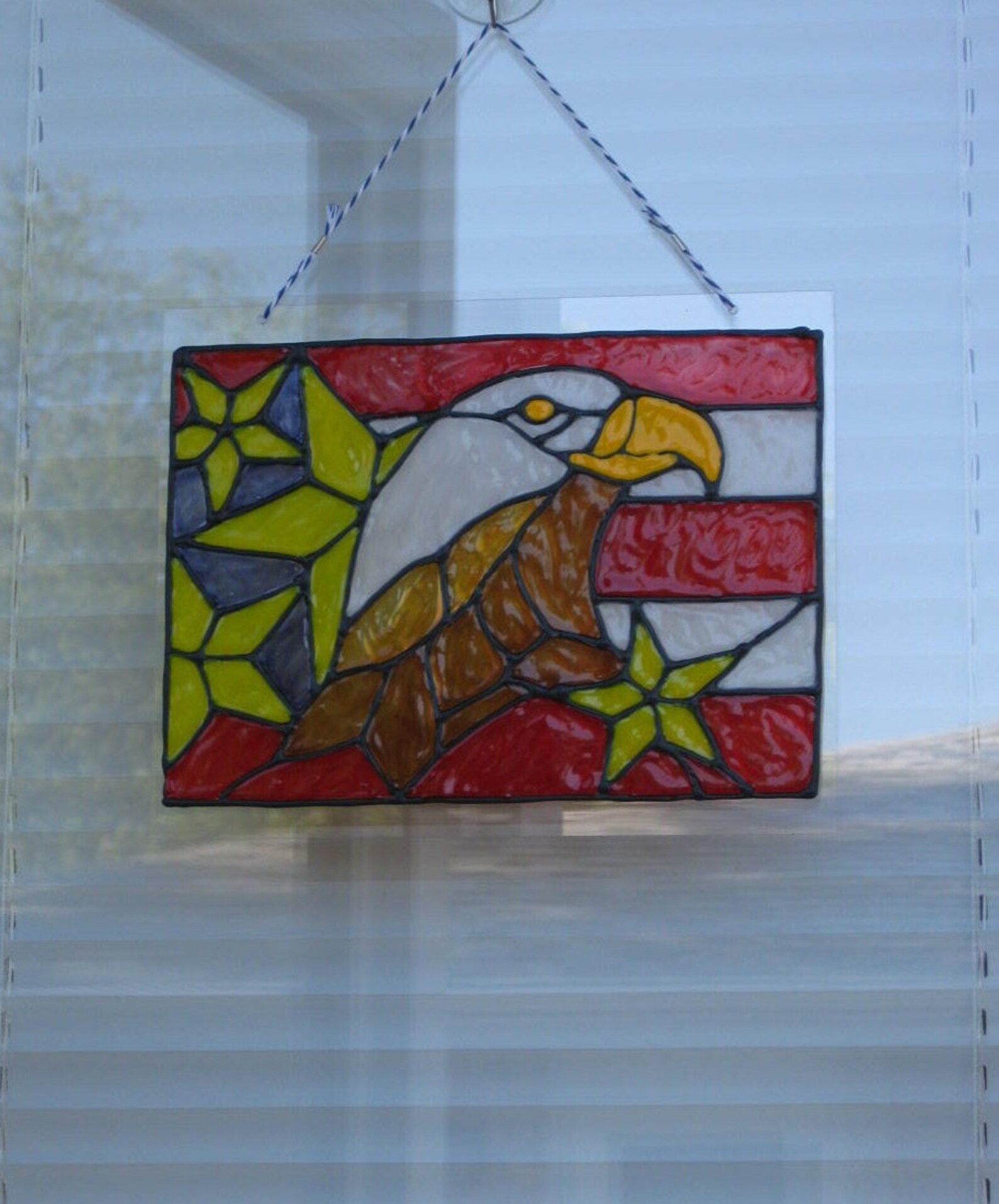 Patriotic American Eagle and Flag - Etsy