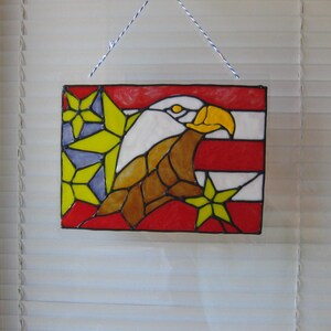 Patriotic American Eagle and Flag - Etsy