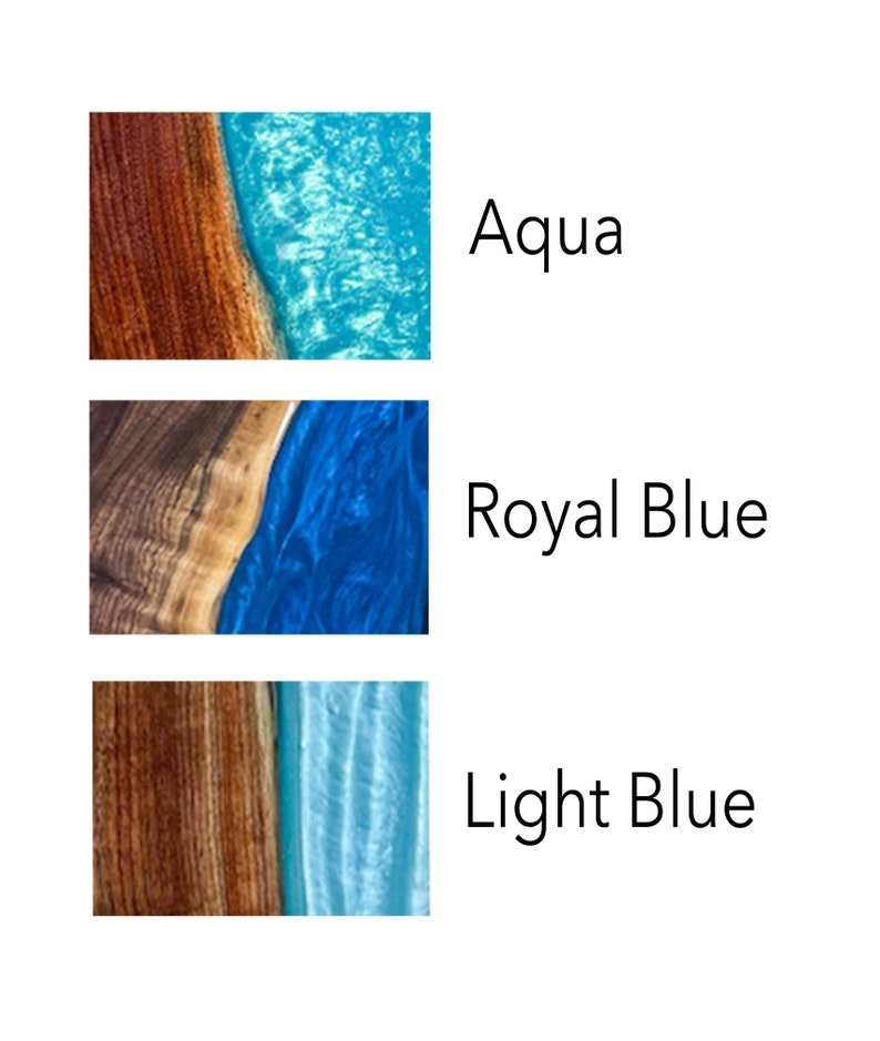 River Surfboard, Live Edge Black Walnut Wood, Epoxy Resin River ...