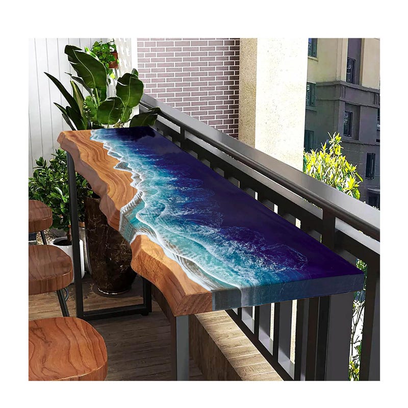 Pub Table With Resin Top - Etsy