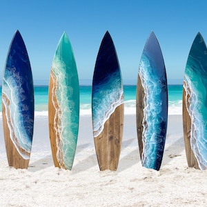 6' Ocean Surfboard With Waterfall Edge - Etsy