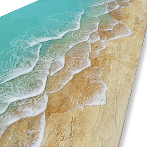 Ocean Wall Art, Framed Epoxy Resin Waves, Resin Wave Wall Art - Etsy