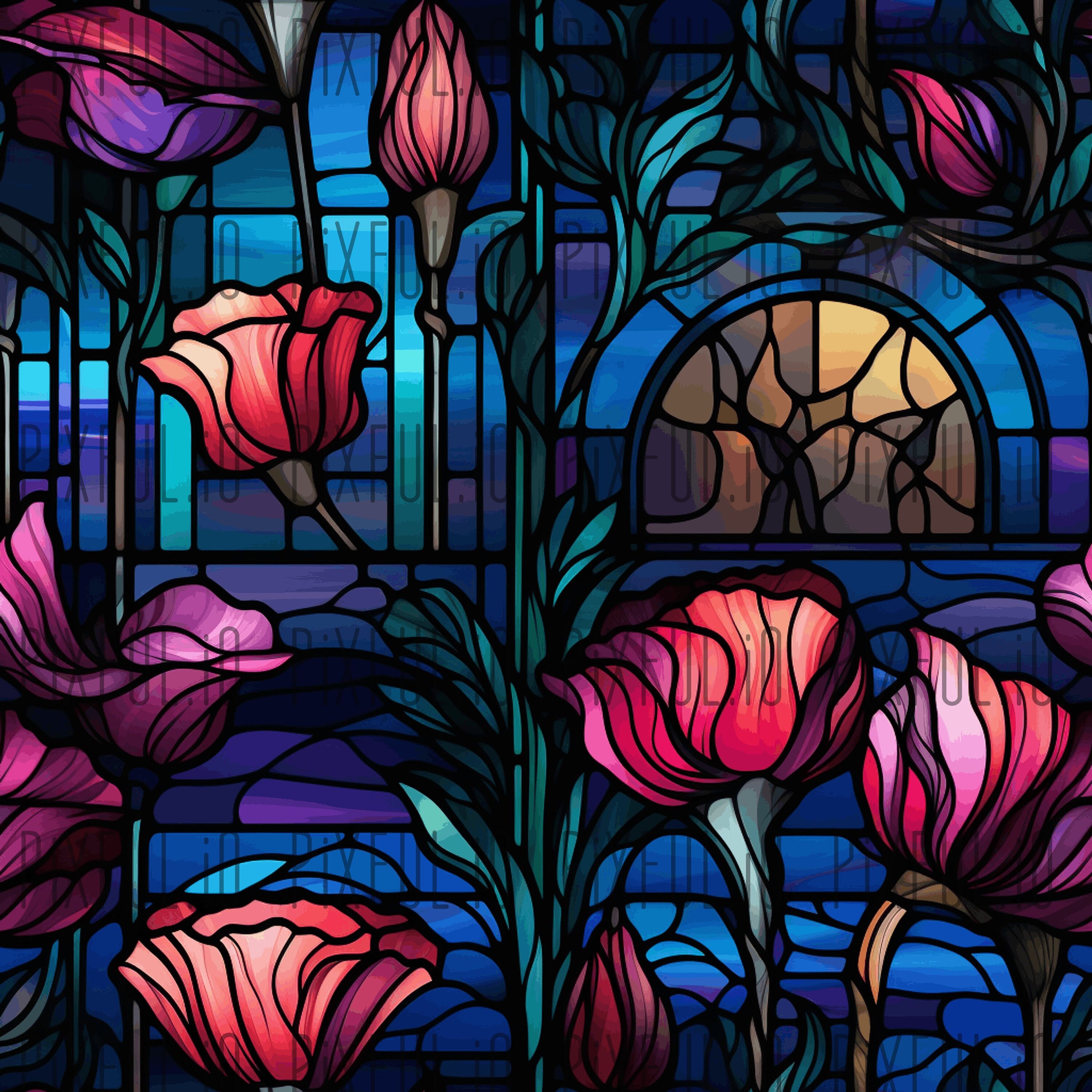 Seamless Mackintosh Pattern Patterns, Digital Paper 24 Pack, Junk ...