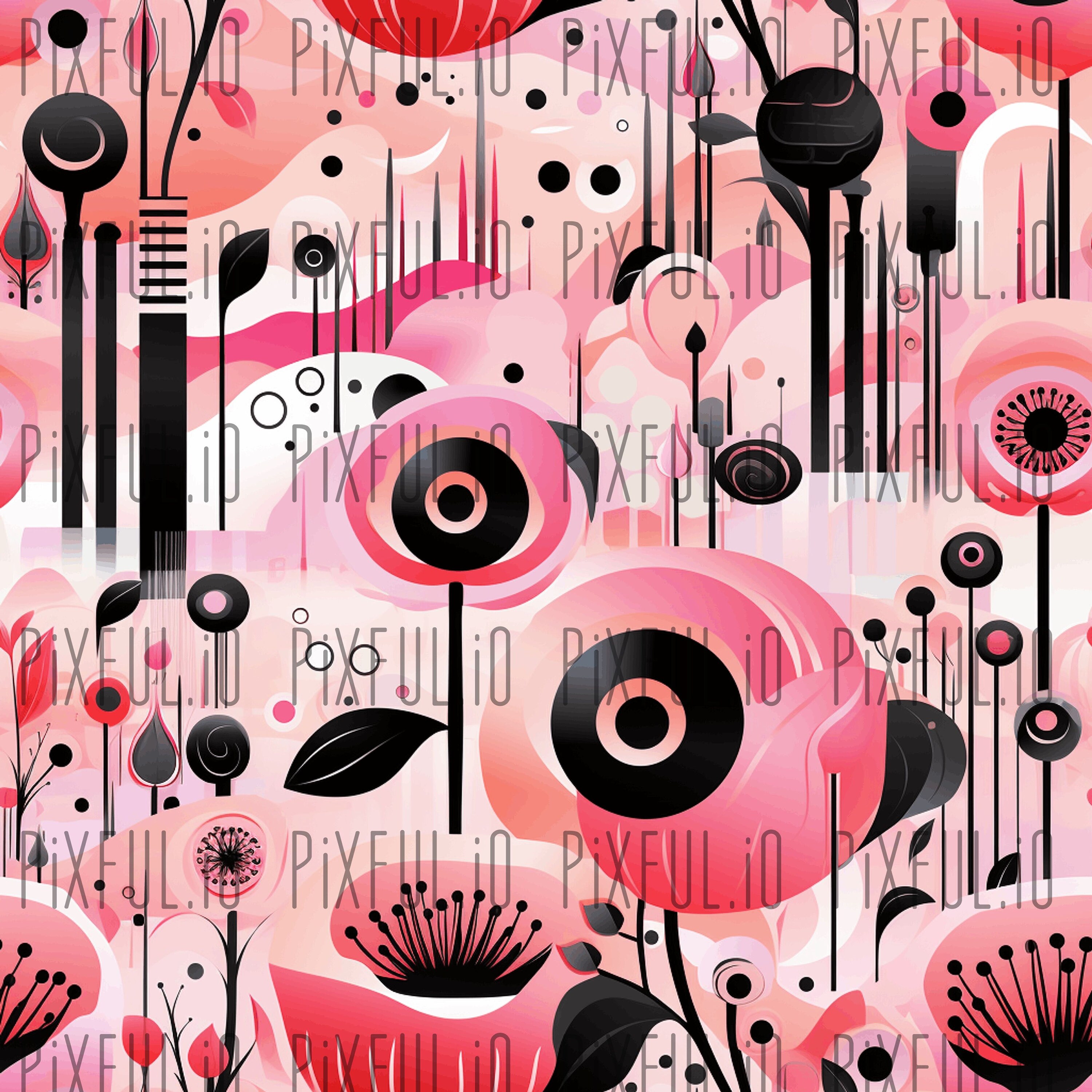 Seamless Mackintosh Pattern Patterns, Digital Paper 24 Pack, Junk ...