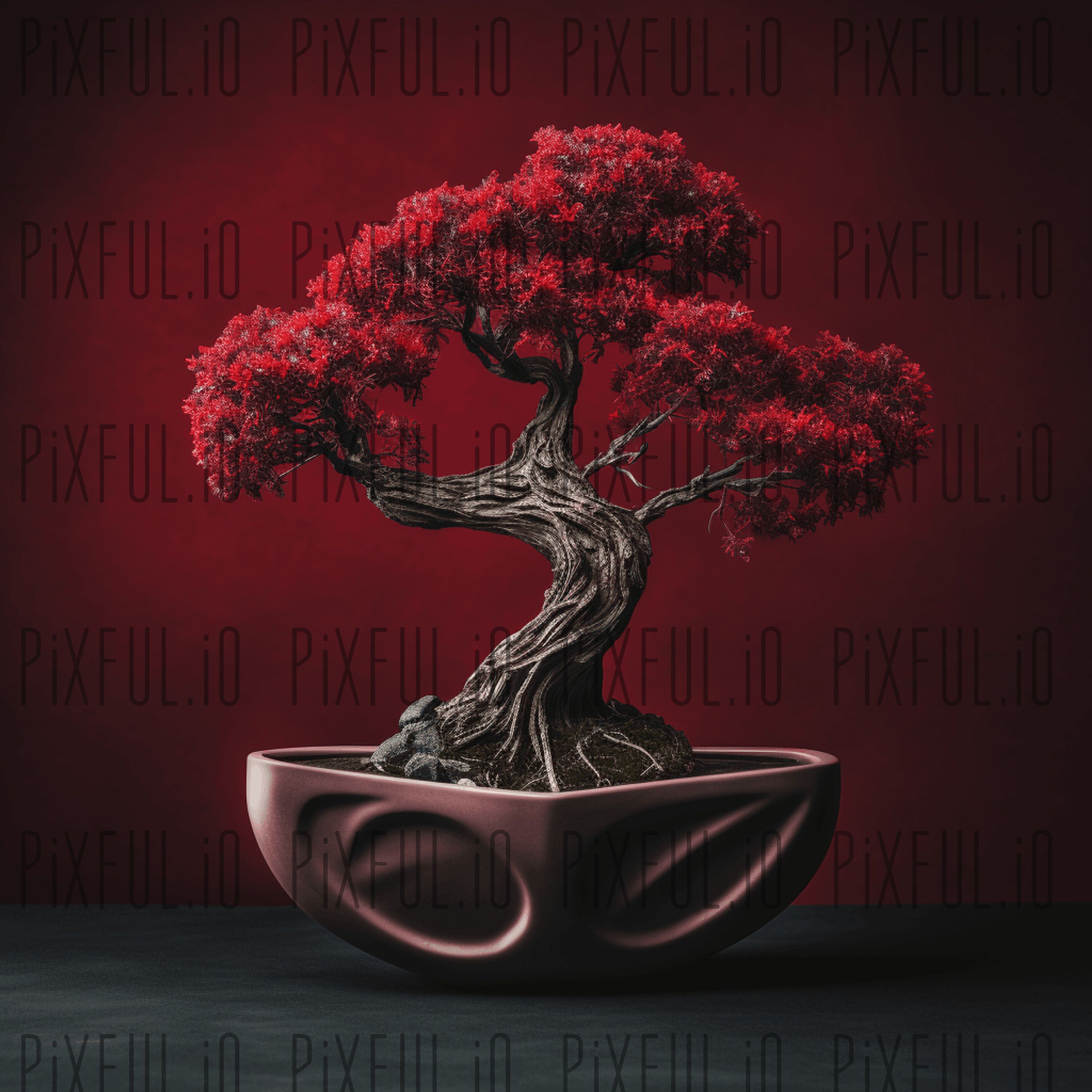 Digital Bonsai Art Paper Digital Patterns 24 Pack Clip Art - Etsy