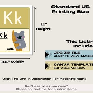 Alphabet Classroom Editable Posters, Animal A-Z Printable Posters ...