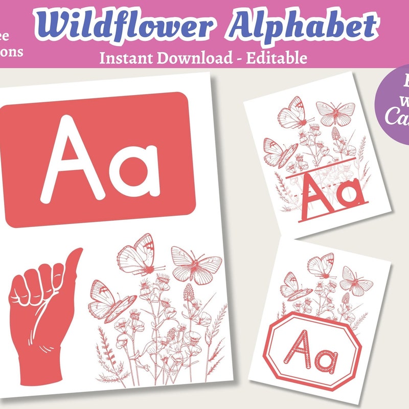 Floral Poster - Etsy