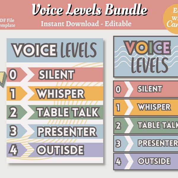 Canva Classroom Management Template - Etsy