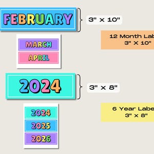 Pastel Classroom Calendar Bundle: Editable Canva Template (digital ...