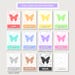 Butterfly Color Posters: Classroom Decor Theme (digital Download) - Etsy