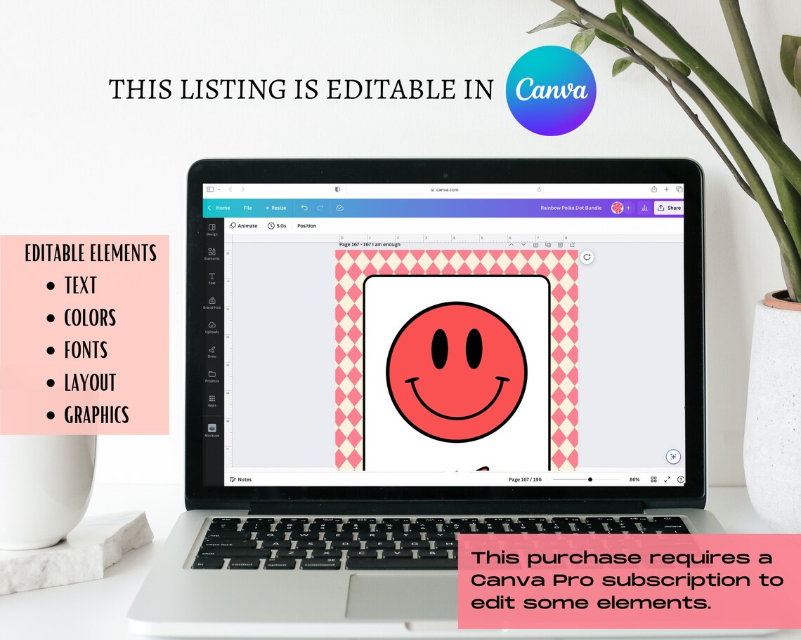 Retro Color Posters, Editable Happy Color Prints, Basic Color Printable ...