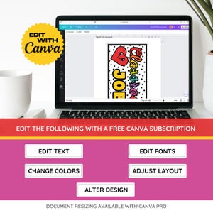 Rainbow Classroom Jobs Display, Printable & Editable Student Helpers ...