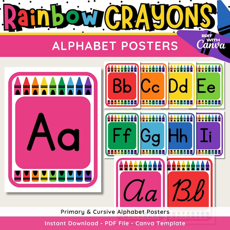 Abc Poster - Etsy