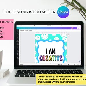 Editable Happy Pastel Affirmation Posters, Printable Kids Affirmation ...