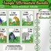 Jungle Affirmation Bundle, Classroom Affirmation Station, Editable ...