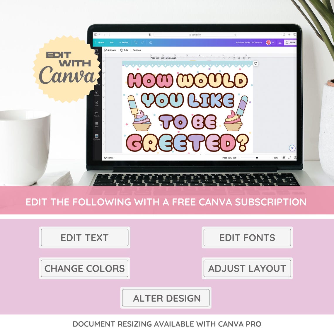 Classroom Greetings, Printable & Editable Morning Greetings Display ...