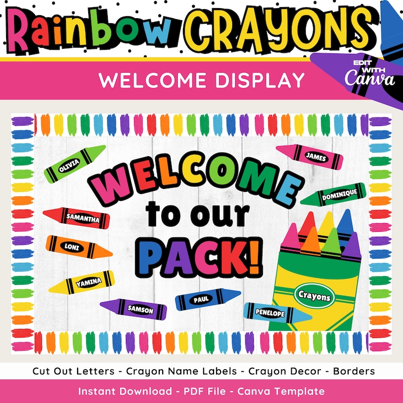 Welcome to Our Pack Bulletin Board - Etsy