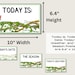 Jungle Calendar Bundle: Editable Classroom Decor (canva Template) - Etsy