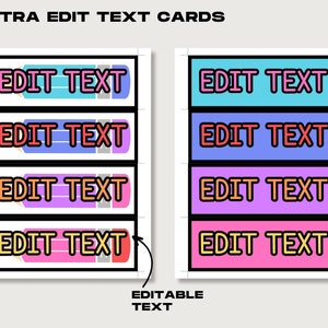 Bright Rainbow Class Schedule, Editable Classroom Schedule Display ...