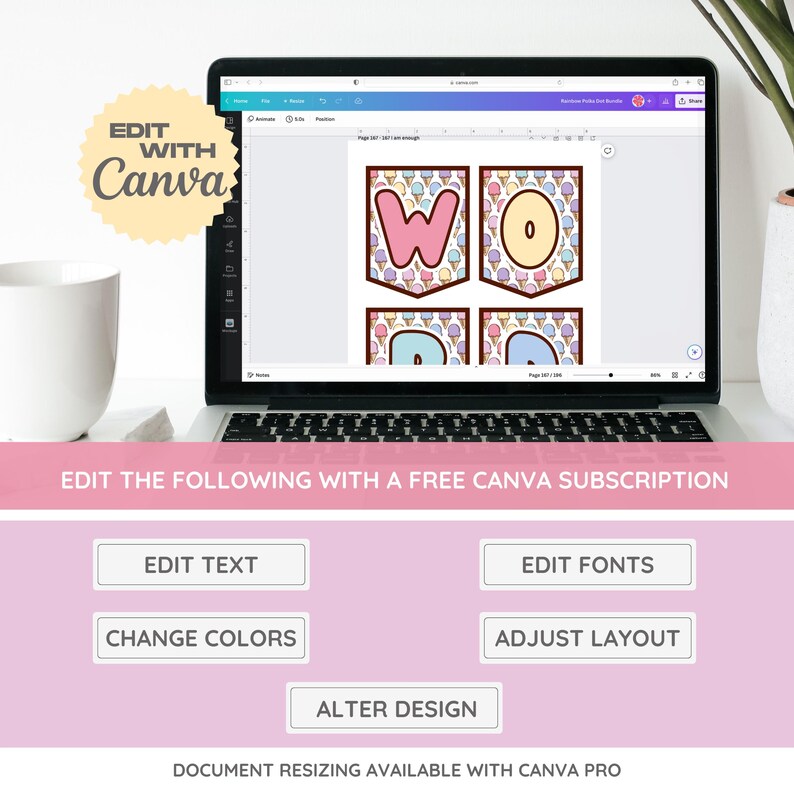 Classroom Word Wall Display, Printable & Editable Word Wall Bundle ...