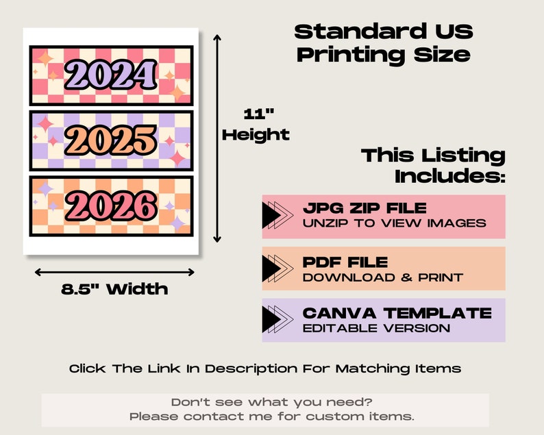 Retro Calendar Bundle, Editable Complete Calendar, Weather Station ...