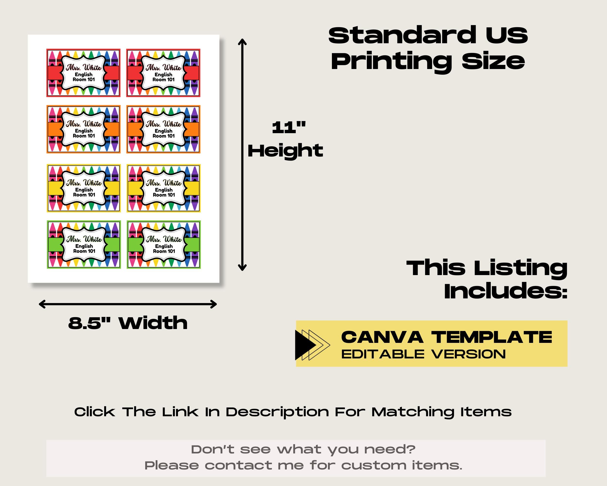 Printable Rainbow Teacher Hall Pass, Custom Editable Hall Passes for ...