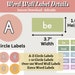 Neutral Boho Word Wall Bundle, Editable Classroom Decor, Canva Template ...