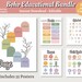 Educational Posters, Editable Canva Template, Boho Elementary Preschool ...