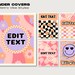 Retro Binder Covers and Spines: Editable Teacher Organization (canva ...
