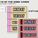 Pencil & Crayon Flip Calendar: Rainbow Classroom Decor (canva Template ...