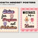 Retro Growth Mindset Posters, Printable Motivational Classroom Posters ...