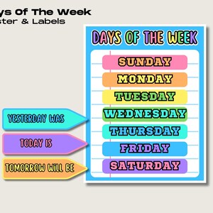 Pastel Classroom Calendar Bundle: Editable Canva Template (digital ...