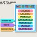 Pastel Classroom Calendar Bundle: Editable Canva Template (digital ...