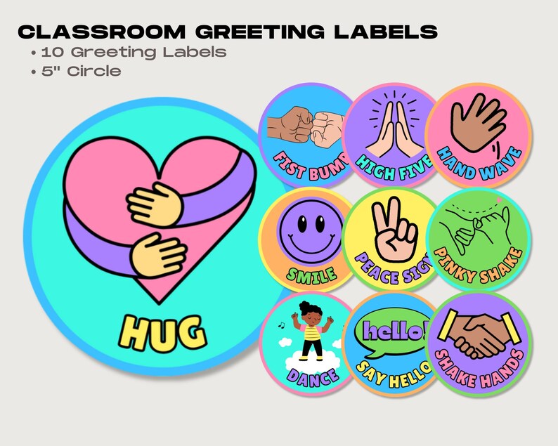 Editable Morning Greetings Sign: Pastel Classroom Decor (canva Template ...