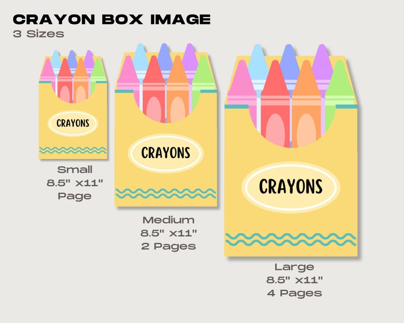 Classroom Bulletin Board Kit Display, Printable Rainbow Crayon Welcome ...
