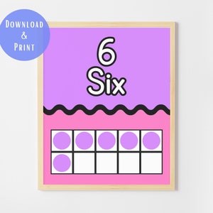Bright Rainbow Numbers Bundle, Editable Rainbow Number Posters, Skip ...