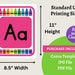 Rainbow Crayons Alphabet Bundle Editable Classroom Alphabet - Etsy