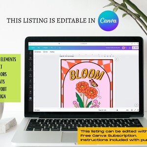 Groovy Growth Mindset Posters, Printable & Editable Inspirational ...