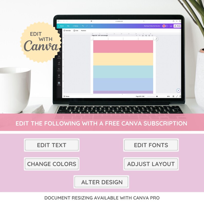 Pastel Bulletin Board Borders, Printable & Editable Borders, Ice Cream ...