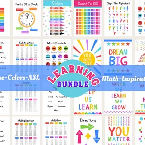 Rainbow Polka Dot Classroom Decor Bundle, Editable Classroom Bundle ...
