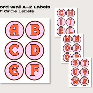 Word Wall Display, Printable & Editable Word Wall Bulletin Board, Sight ...
