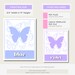 Butterfly Color Posters: Classroom Decor Theme (digital Download) - Etsy