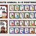 Pirate Animals Alphabet, Editable A-Z Posters, Pirate Classroom Decor ...